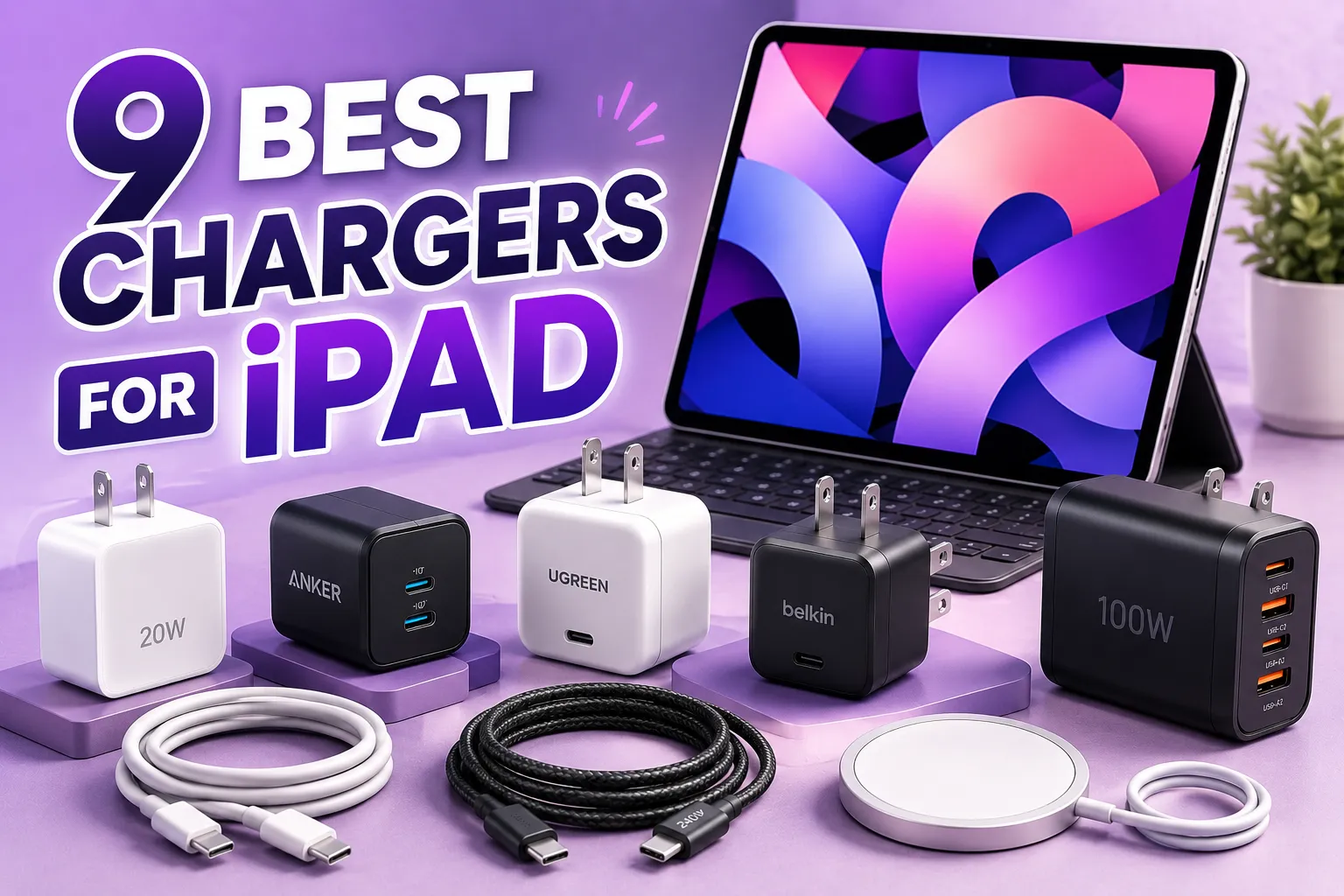 Best Charger for iPad: Fast USB-C Charging Picks for 2026